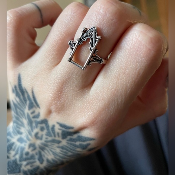 Jewelry | Cathedral Lenore Gothic Open Window Arch Church Castle Spire ...